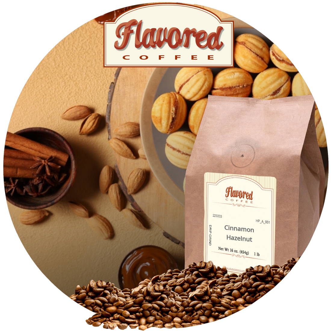 Cinnamon Hazelnut Coffee – Flavored Coffee
