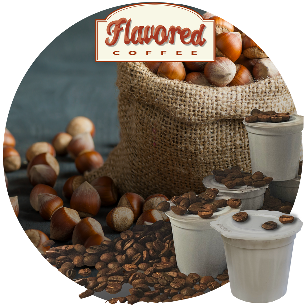 Hazelnut Single Serve Coffee Pods – Flavored Coffee